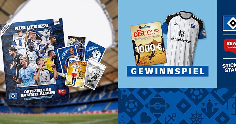 HSV-Stickerheft bei REWE | HSV.de