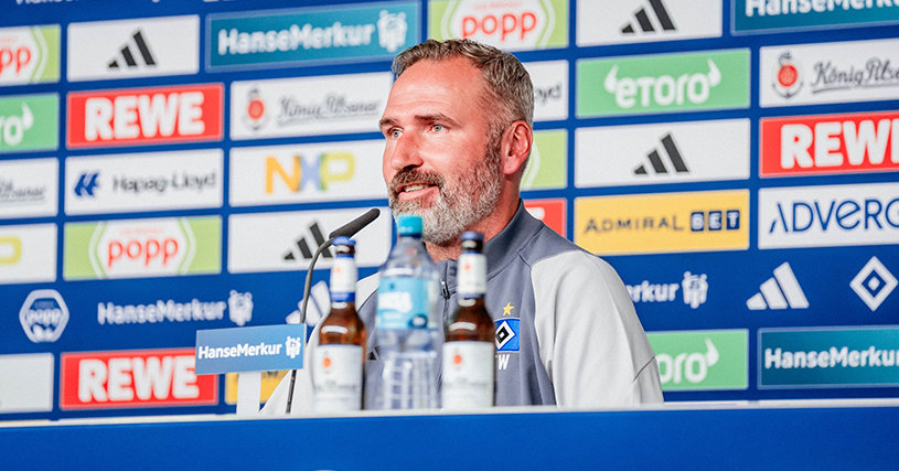 Walter: „Eine harte Aufgabe, auf die wir uns freuen“ | HSV.de