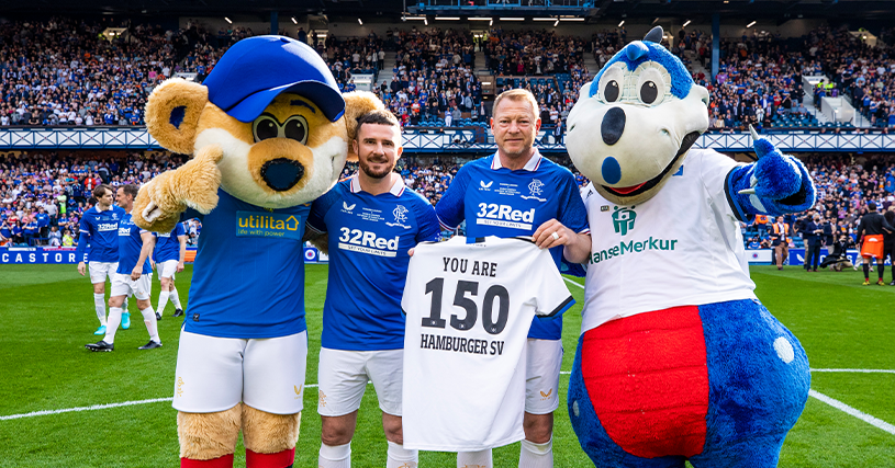 HSV visit Rangers 150th Anniversary Match of Legends | HSV.de