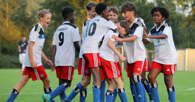 U14 feiert torreichen Auftaktsieg | HSV.de