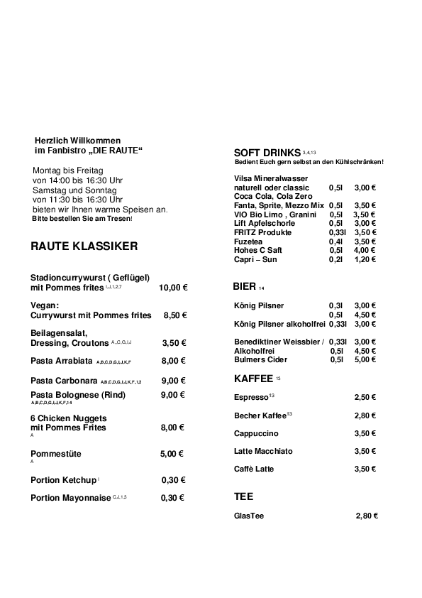 Fanrestaurant "Die Raute" | HSV.de